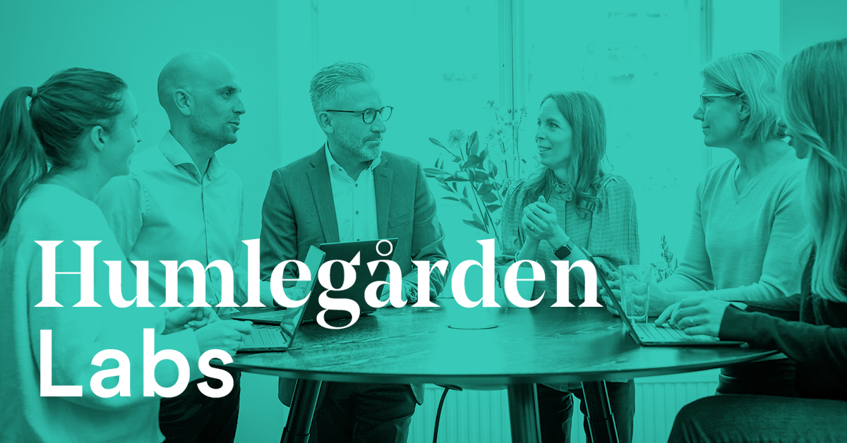 Humlegården Labs fångar omvärldstrender